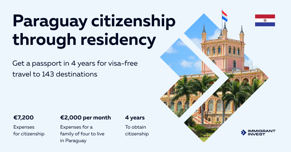 Paraguay Citizenship in 2025: Paraguayan Passport after Temporary and ...