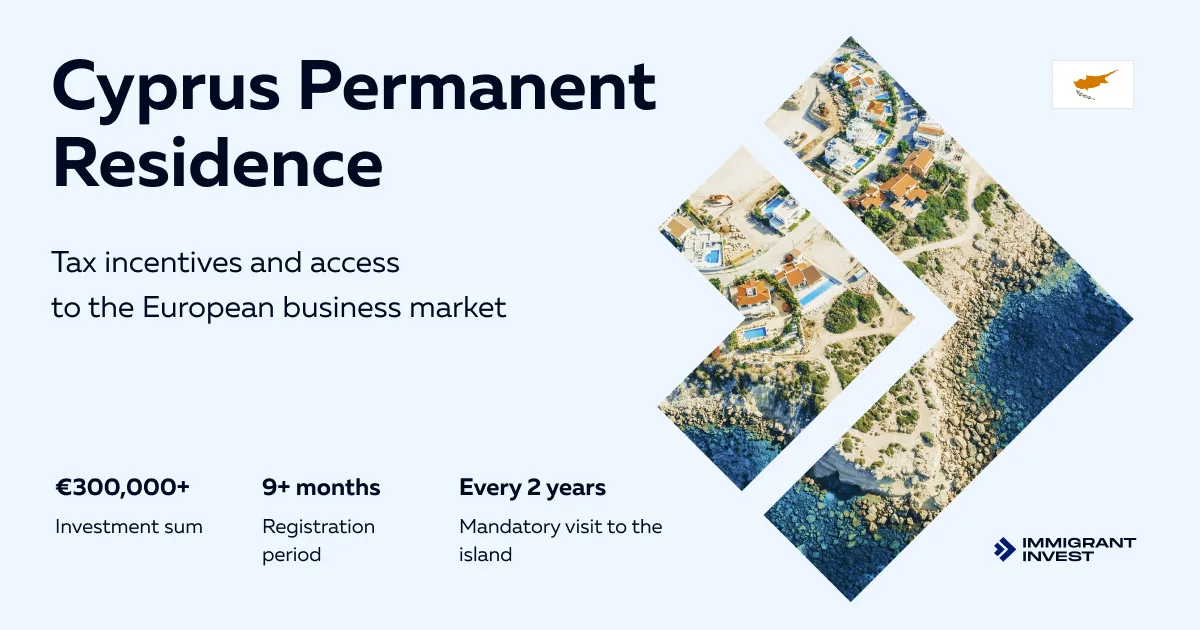 Cyprus Permanent Residency by Investment in 2024: a Golden Visa with a ...