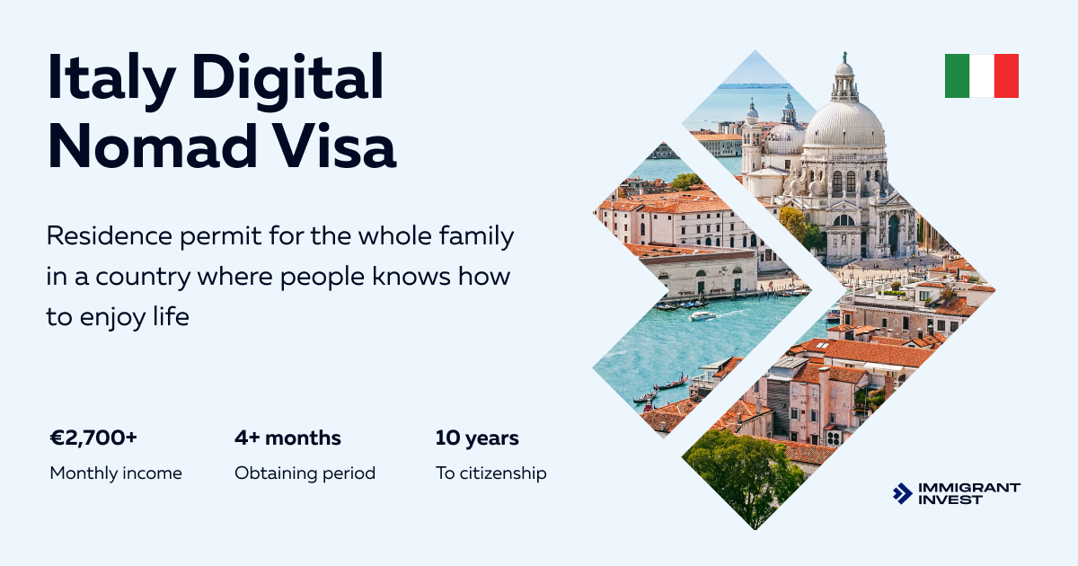 Italy Digital Nomad Visa Program in 2025: How to Apply for an Italy ...